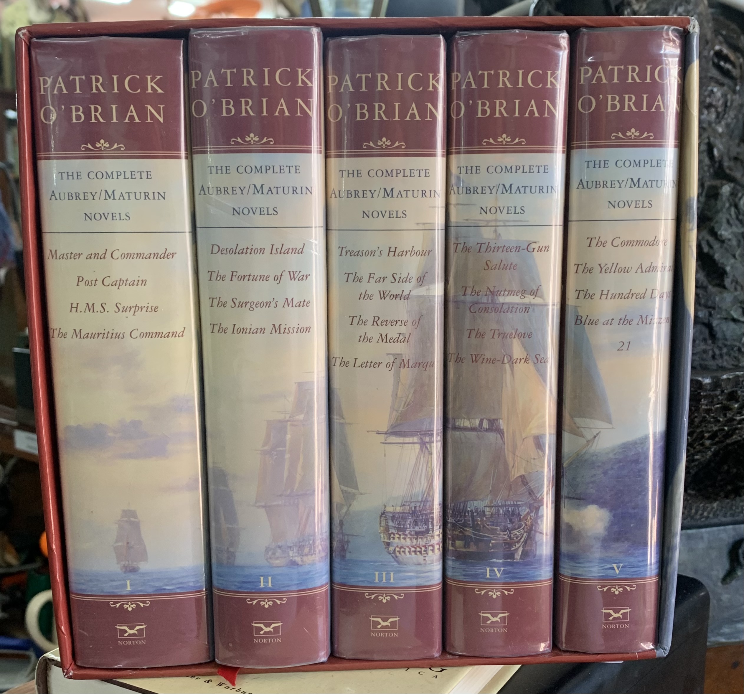 Patrick o Brian box set - Hemingways Bookshop Hermanus